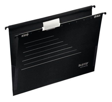 Hengemappe Leitz Alpha Active sort 5/pk - Wulff Supplies