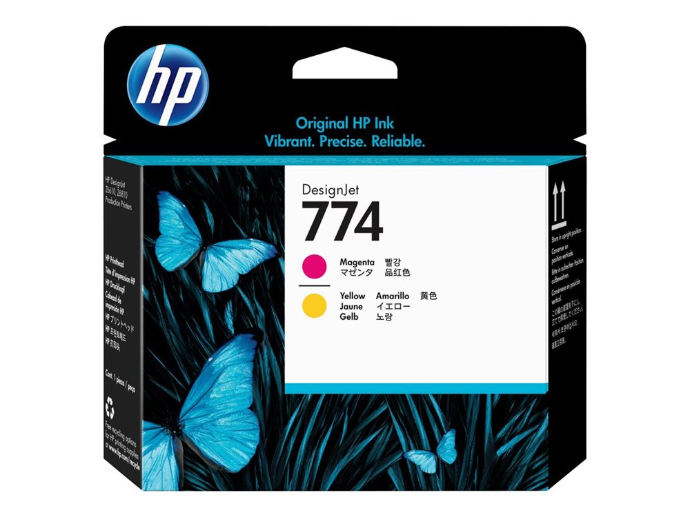 Skrivehode HP no 774 magenta/gul - Wulff Supplies