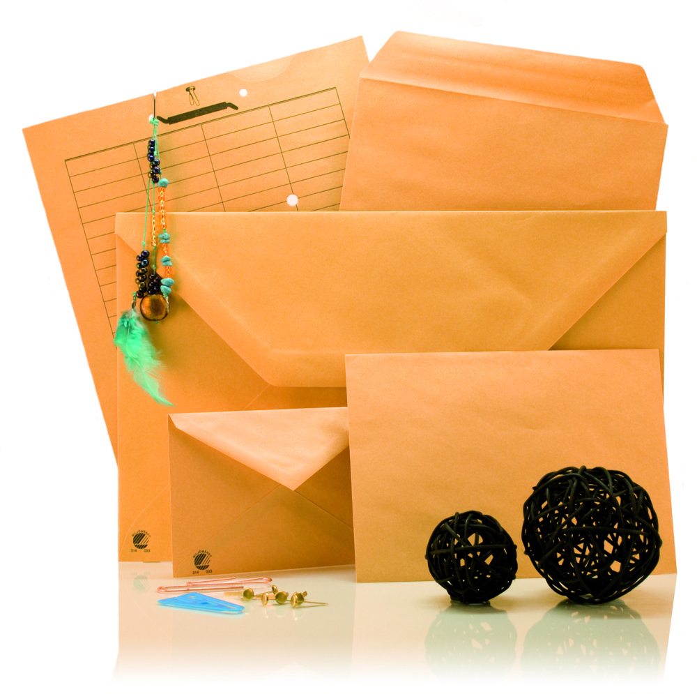 Konvolutt C4 brun SH - Wulff Supplies