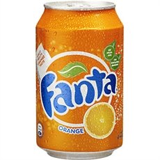 Fanta 33cl boks - Wulff Supplies