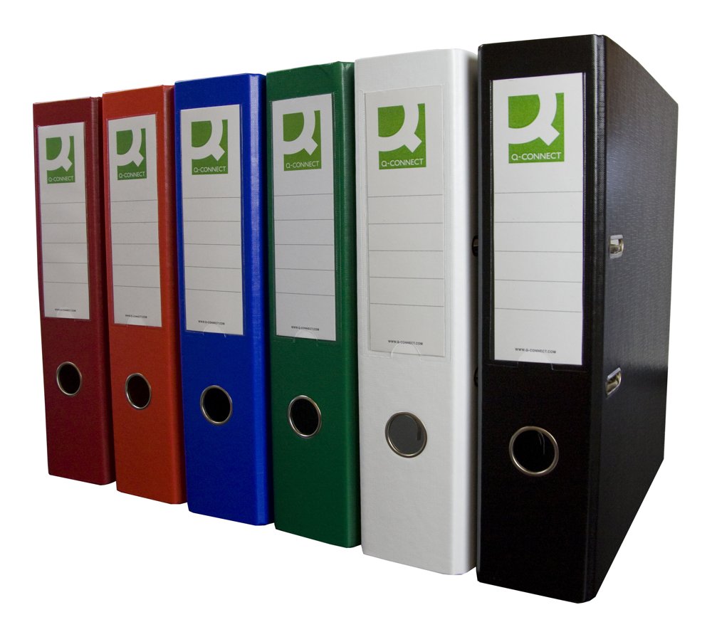 Brevordner A4 Perm Euro 75mm sort 1 stk - Wulff Supplies