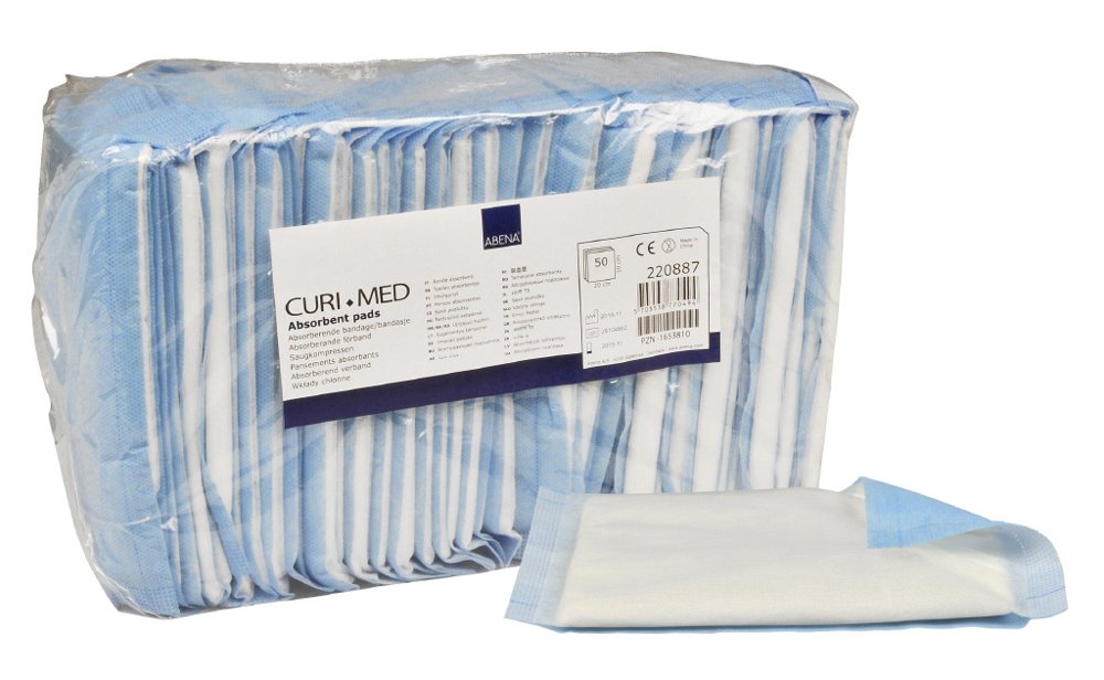 Kompress absorberende 10x20 cm - Wulff Supplies