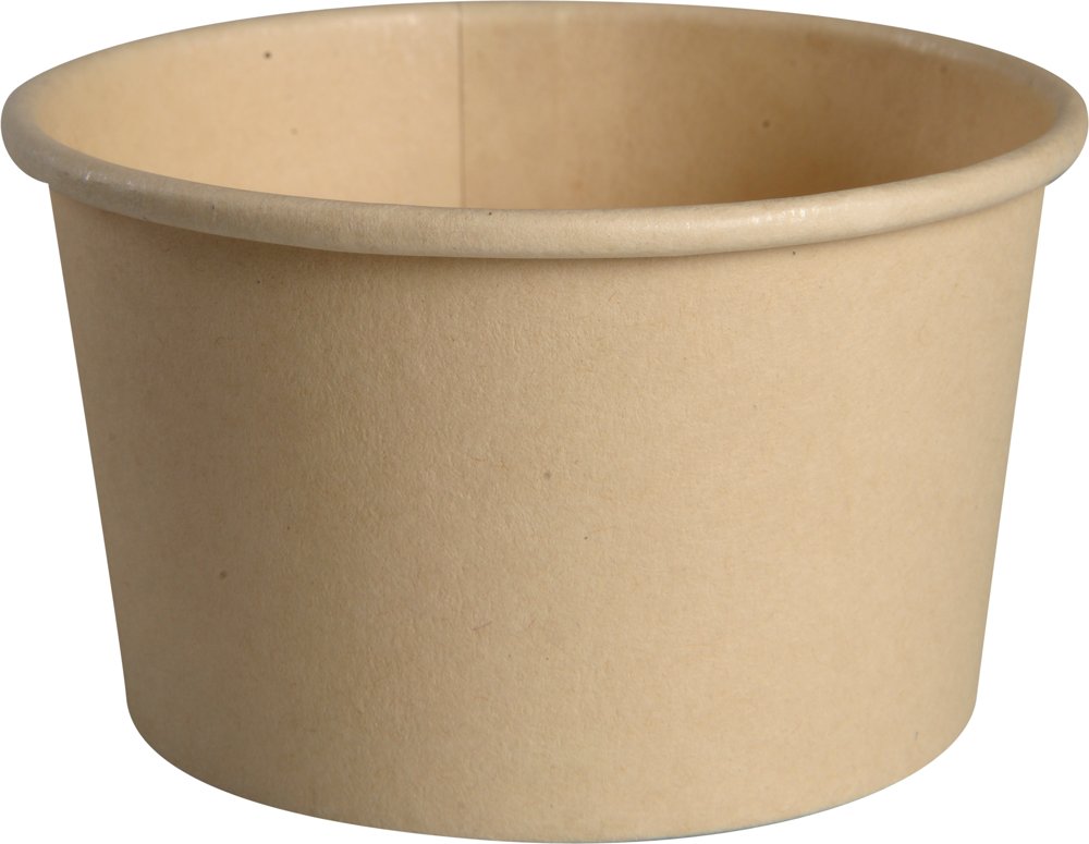 Beger 140ml 5oz Isbeger Abena Gastro 4,6cm Ø7,9cm brun - Wulff Supplies